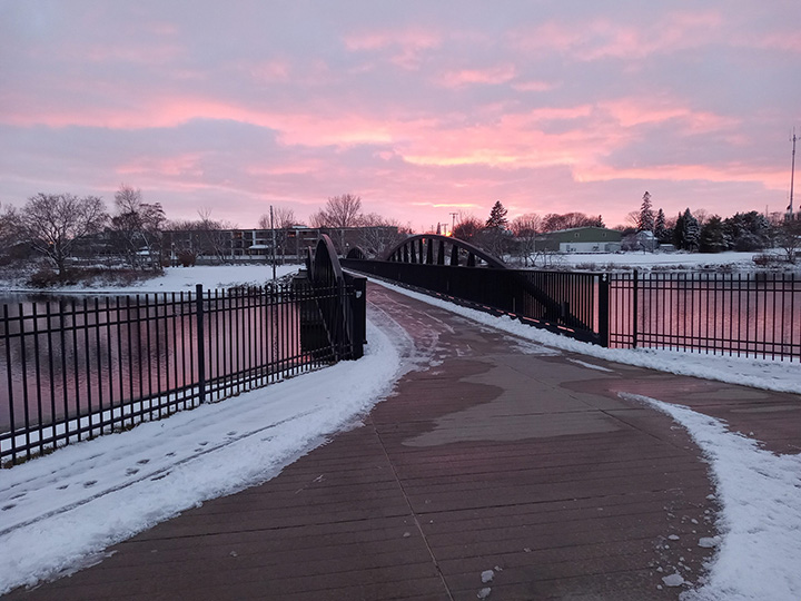 Spotting a sunset on an Alpena walk | News, Sports, Jobs - The Alpena News